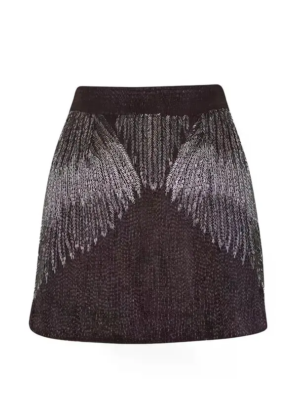 TWP Printed Knit Skirt
