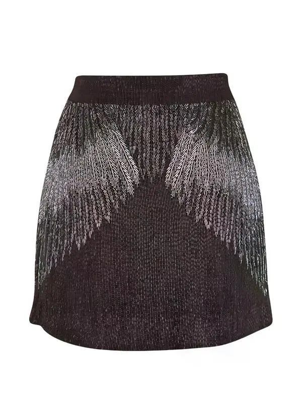 TWP Printed Knit Skirt