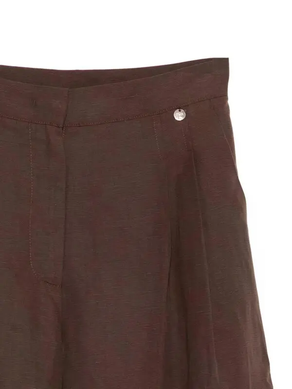 Liu Jo Pleated Front Shorts
