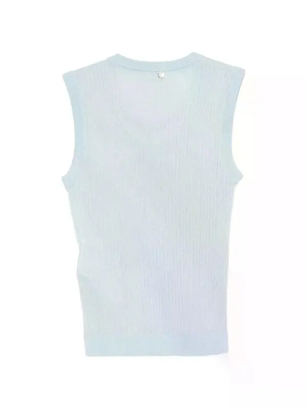 Liu Jo Ribbed Knit Top