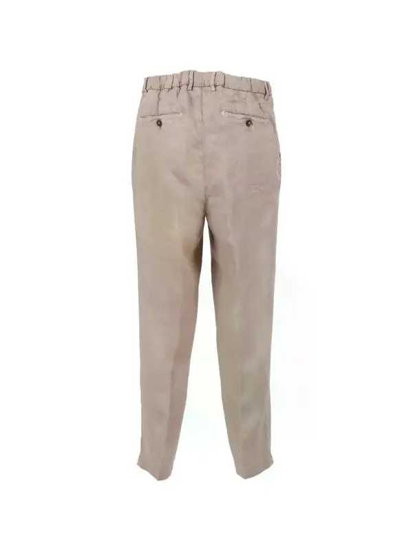 BRIGLIA 1949 Drawstring Trousers - Neutrals