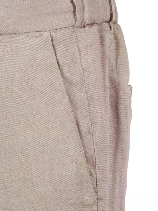 BRIGLIA 1949 Drawstring Trousers - Neutrals