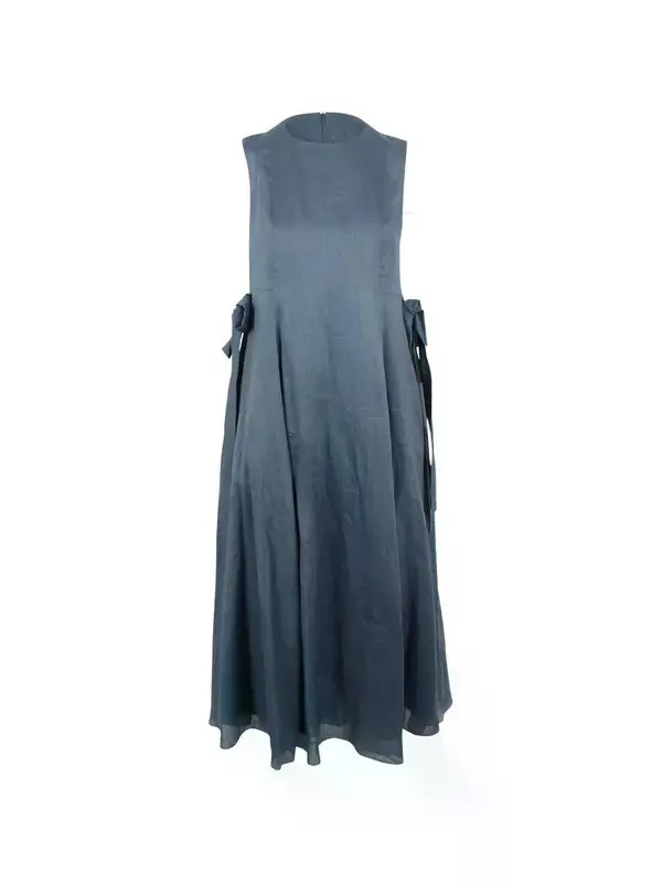 Max Mara Tie-side Midi Dress