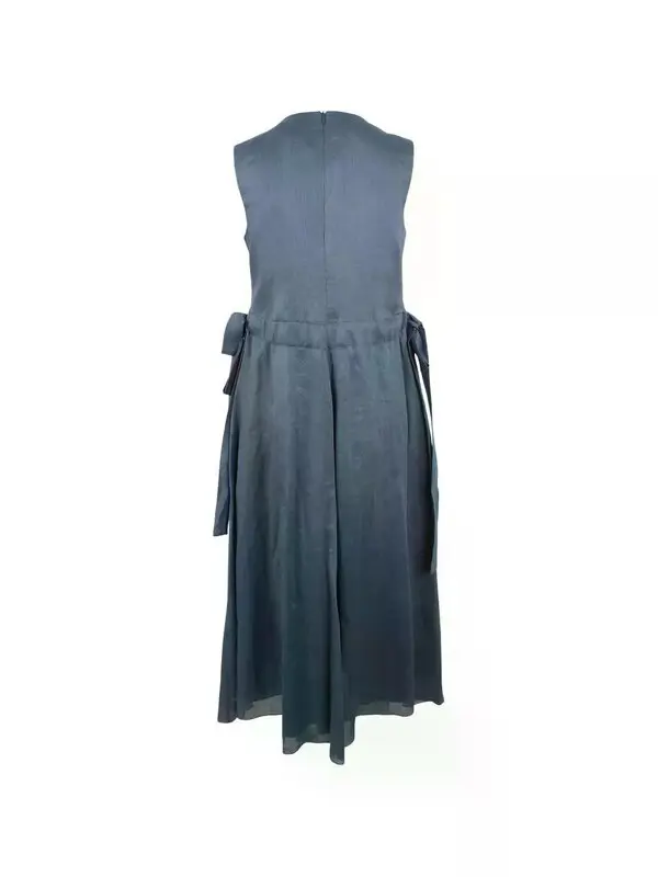 Max Mara Tie-side Midi Dress
