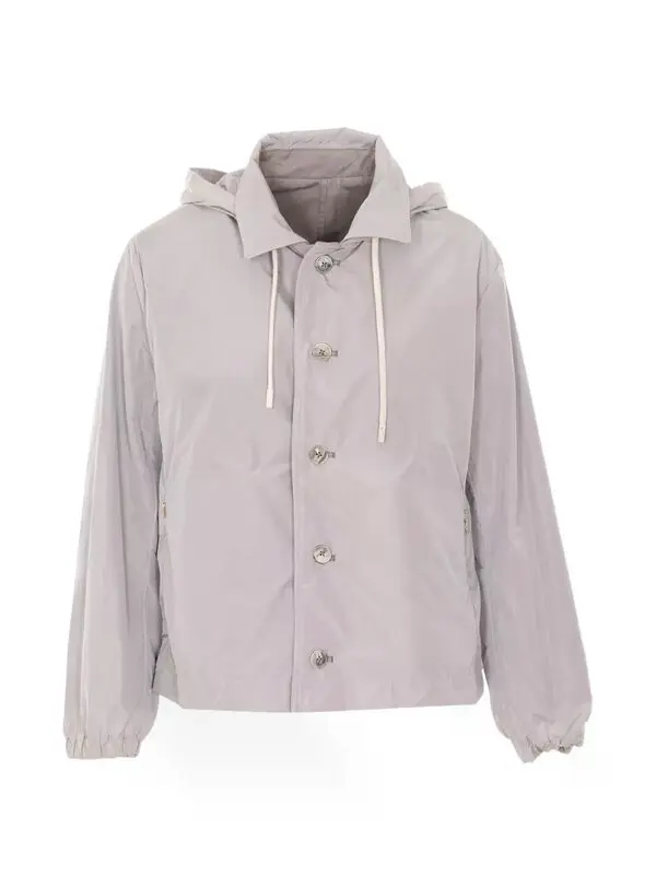 Herno Hooded Reversible Jacket - Grey