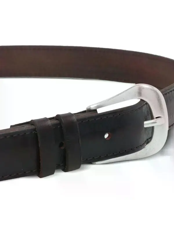 Orciani Leather Belt - Brown