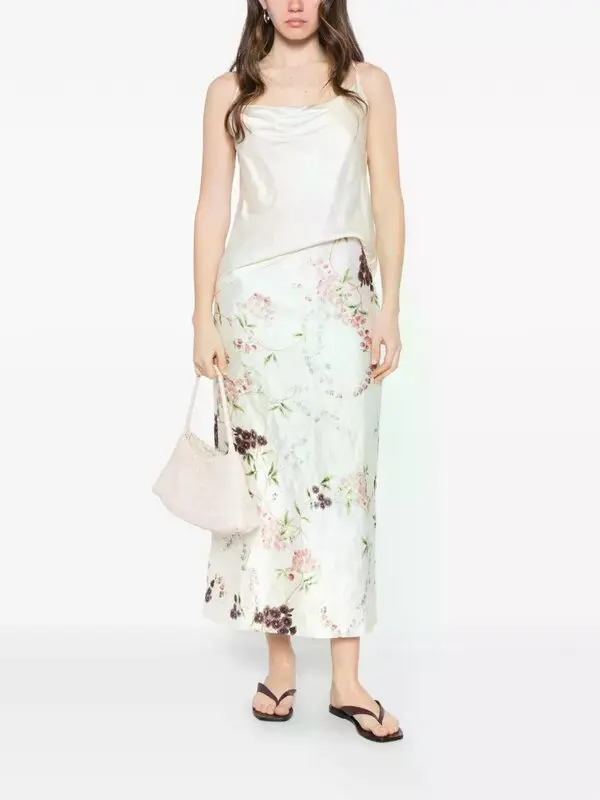 Dixie Cross-strap Top - Neutrals