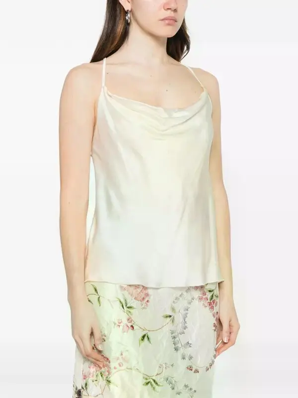 Dixie Cross-strap Top - Neutrals