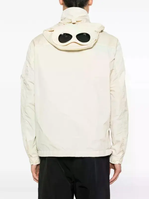 C.P. COMPANY Hooded Overshirt - Neutrals