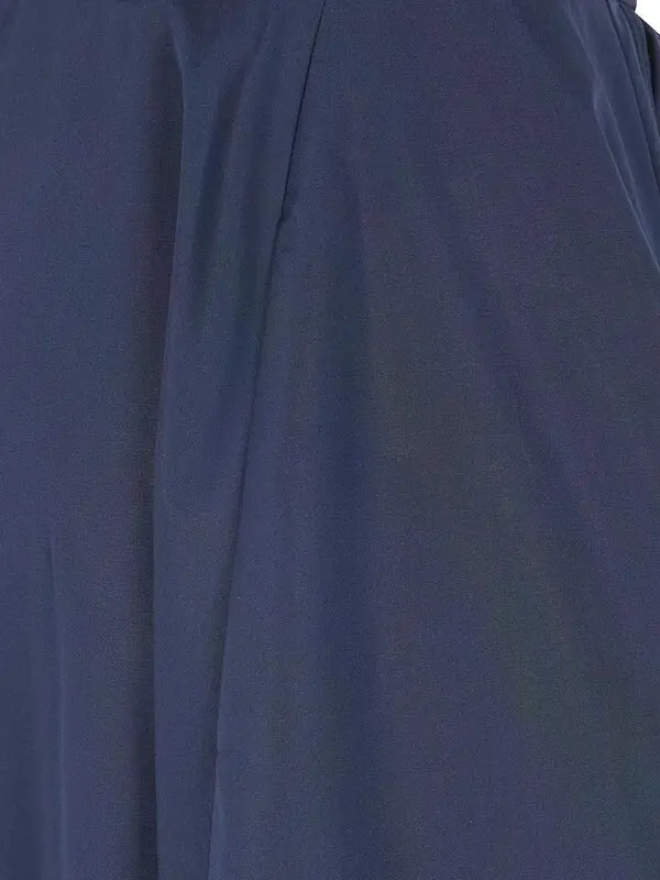 Aspesi Gathered A-line Skirt - Blue