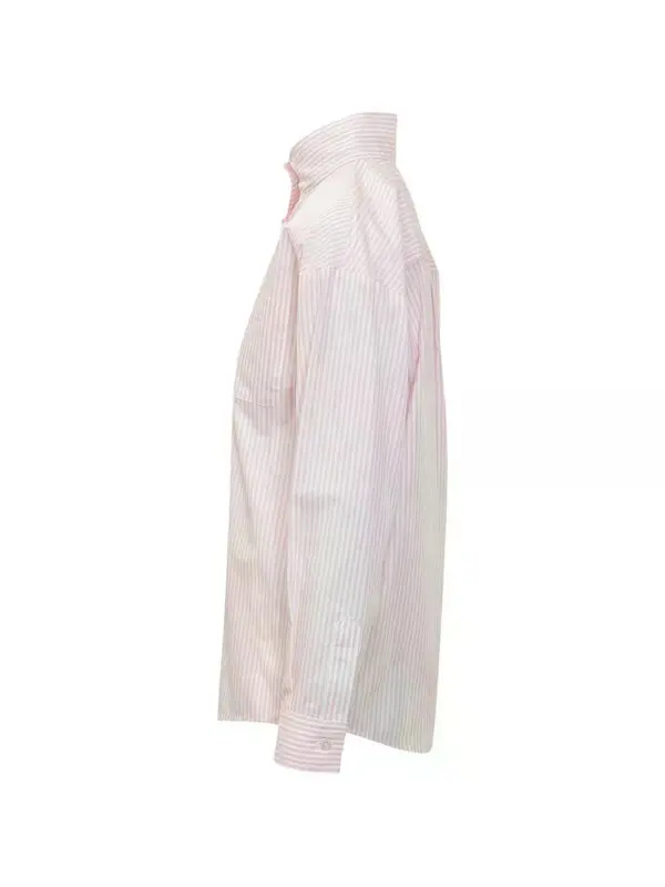 LE SULLY STUDIO Striped Collared Shirt