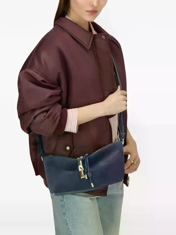 Furla Zip Shoulder Bag - Blue