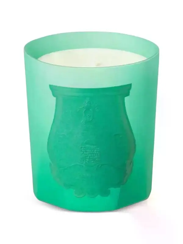 TRUDON Under The Trees Embossed Candle - Green