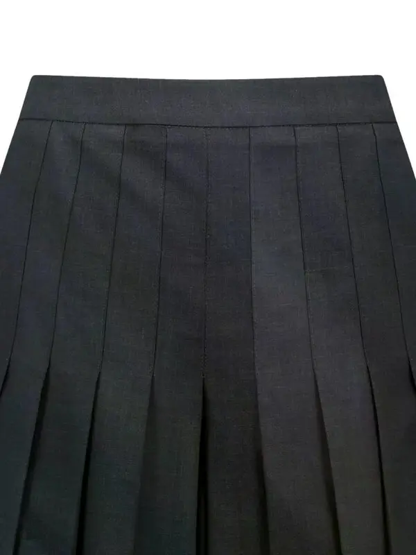 AMOMENTO Pleated Culotte Trousers
