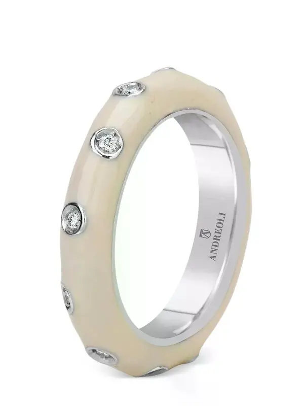 ANDREOLI Diamond Band Ring