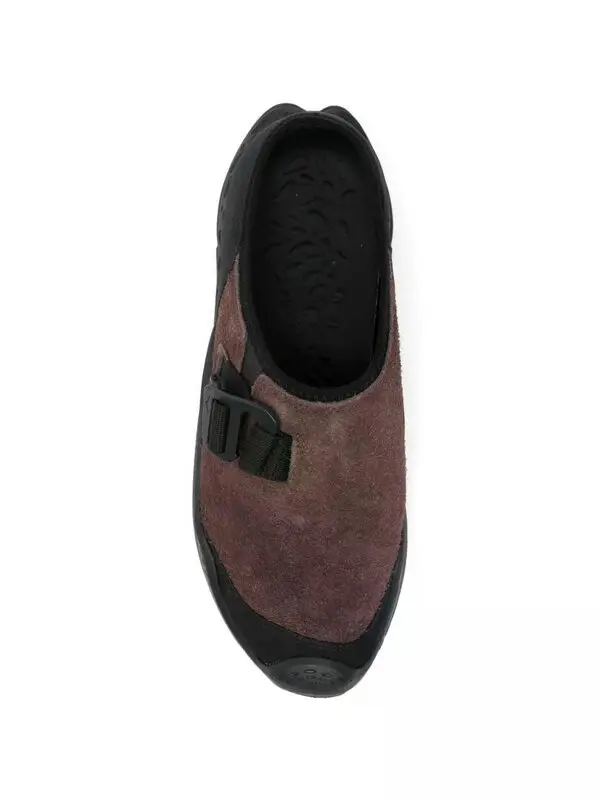 HOKA® Ora Primo Ext Buckle Suede Mules - Brown