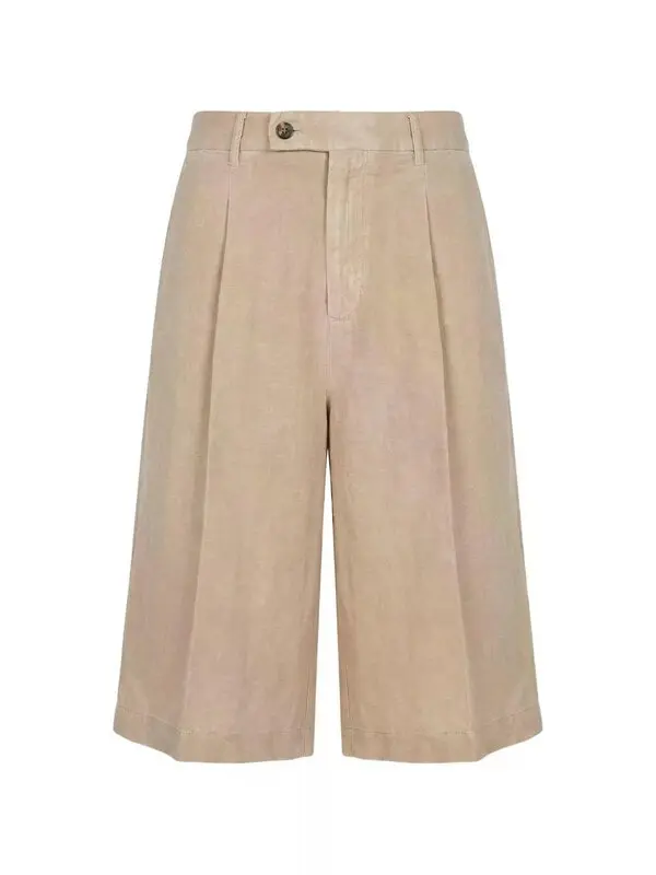 BERWICH Pleated Shorts