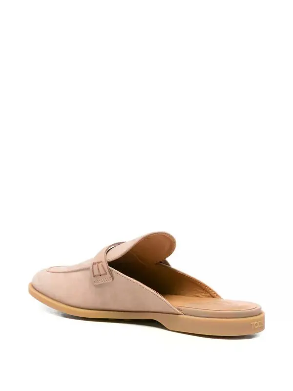 TOD'S Buckle Mules - Neutrals