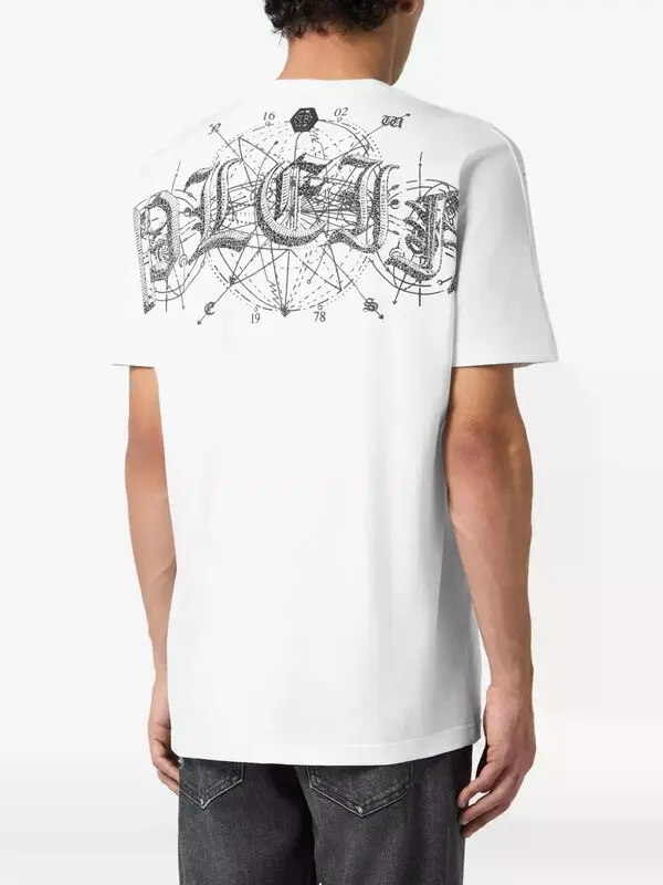 Philipp Plein Crew-neck Tattoo-print T-shirt