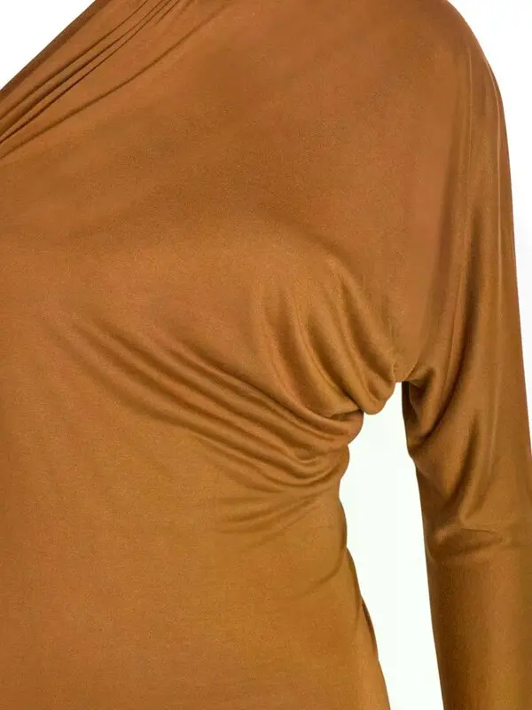 Rick Owens Diana Draped One-shoulder Top