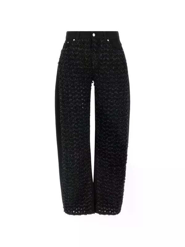 Stella McCartney Bouclé Detailed Jeans