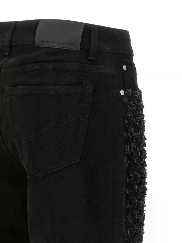 Stella McCartney Bouclé Detailed Jeans