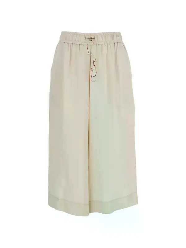 MERCI Elasticated Bermuda - Neutrals
