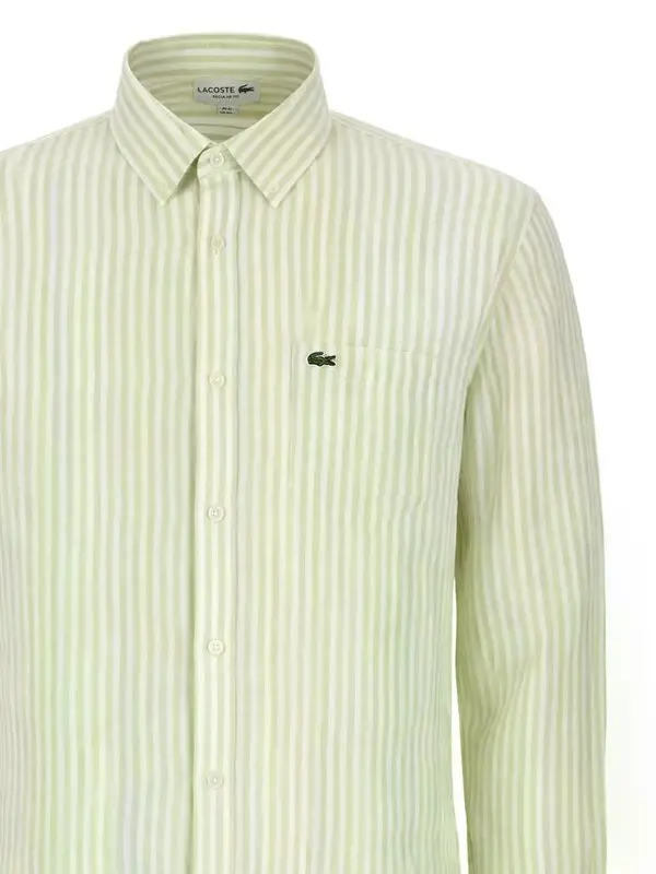 Lacoste Striped Linen Shirt