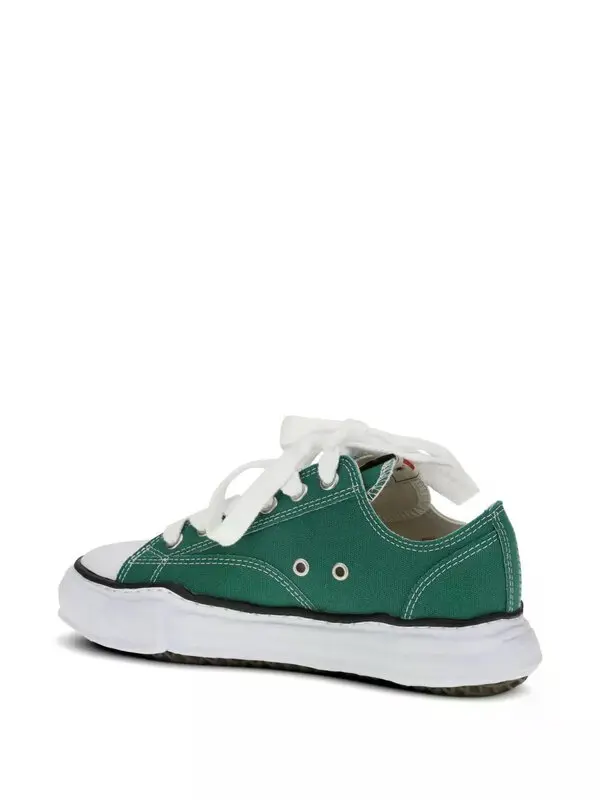 Mihara Yasuhiro Peterson Canvas Low-top Sneakers - Green