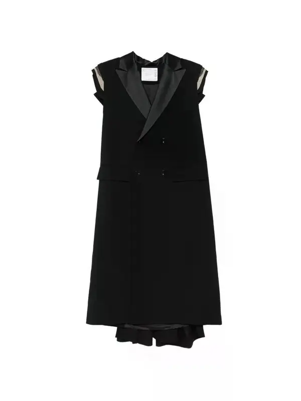 Sacai Double-breasted Coat