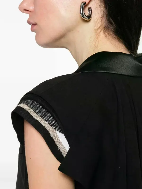 Sacai Double-breasted Coat
