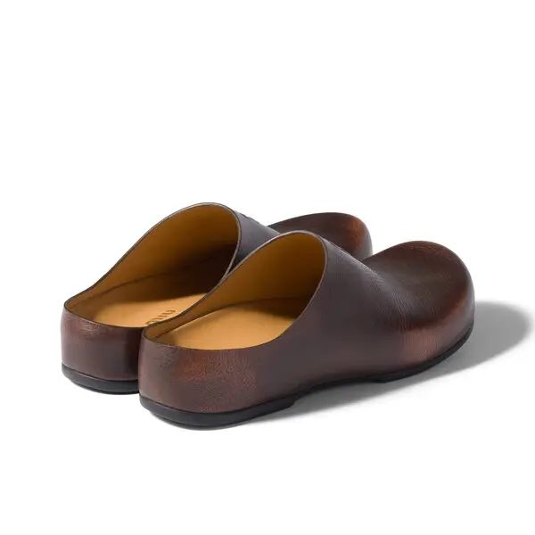 Miu Miu Leather Mules