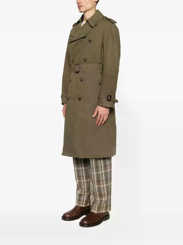 L'IMPERMEABILE Vasco Double-breasted Belted Trench