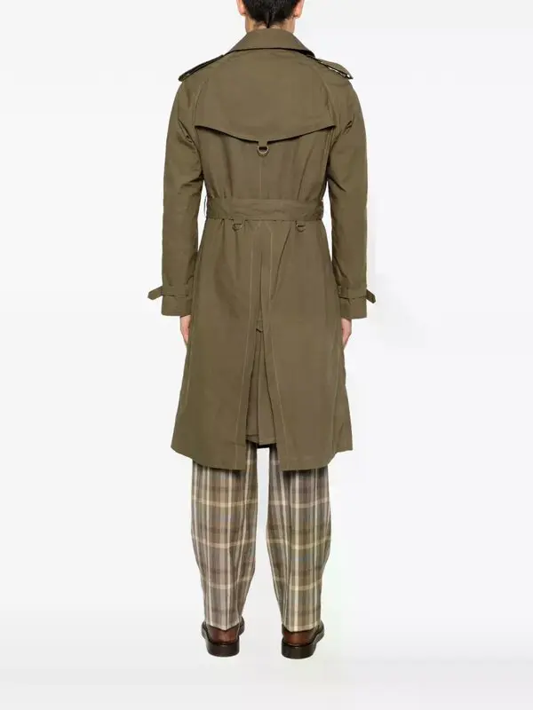 L'IMPERMEABILE Vasco Double-breasted Belted Trench