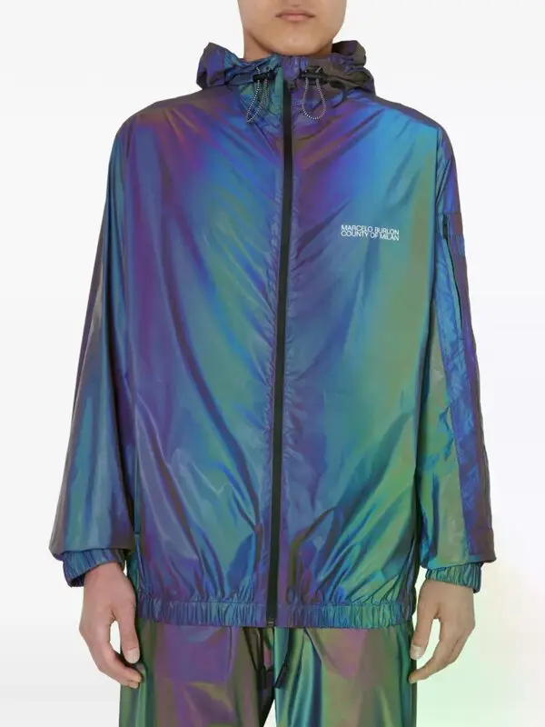 COUNTY OF MILAN Logo-print Jacket