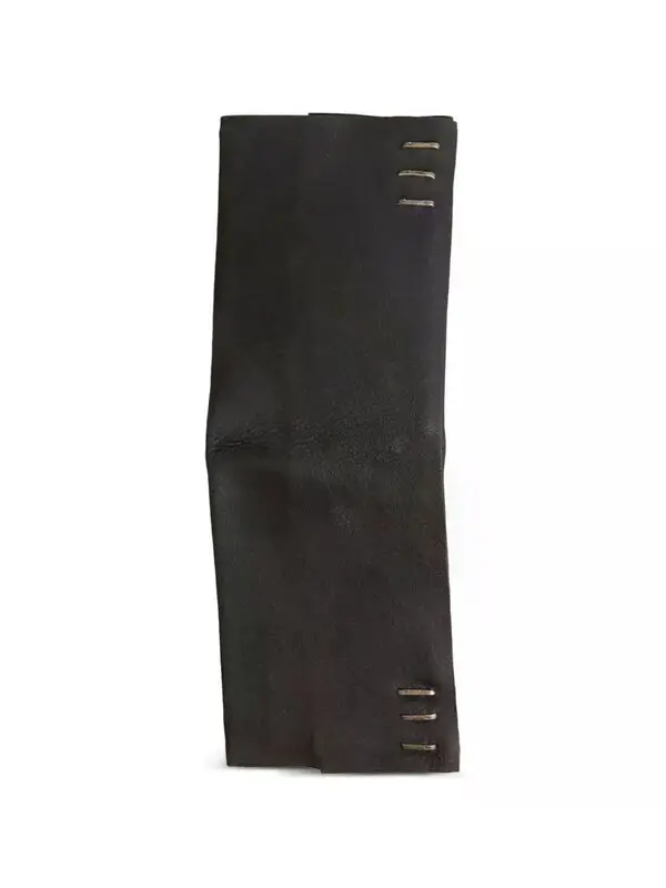 DANIELE BASTA Staples-details Leather Wallet