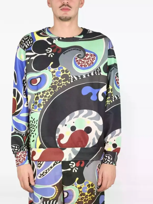 Moschino Graphic-print Sweatshirt