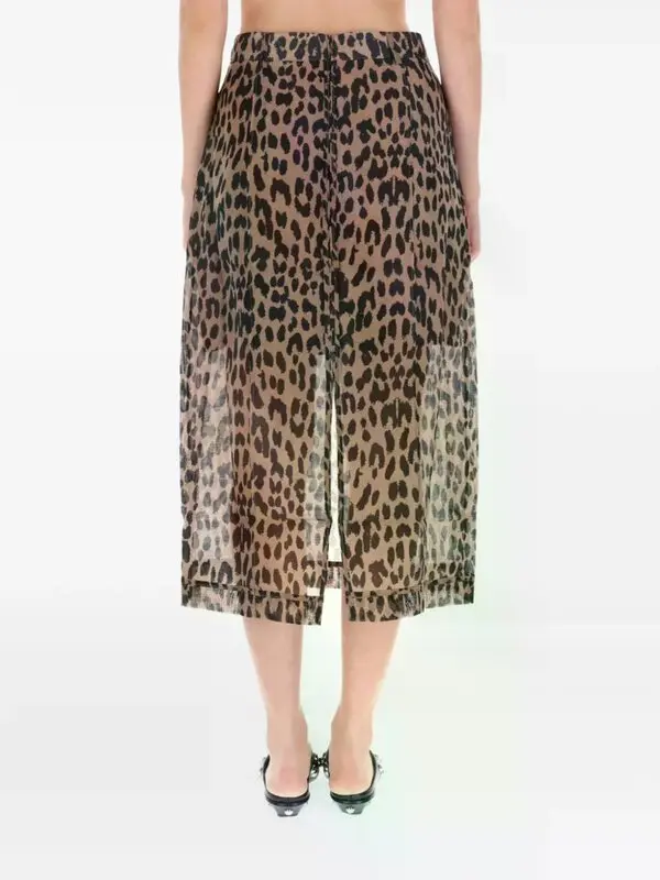 Baum Und Pferdgarten Animal Print Skirt