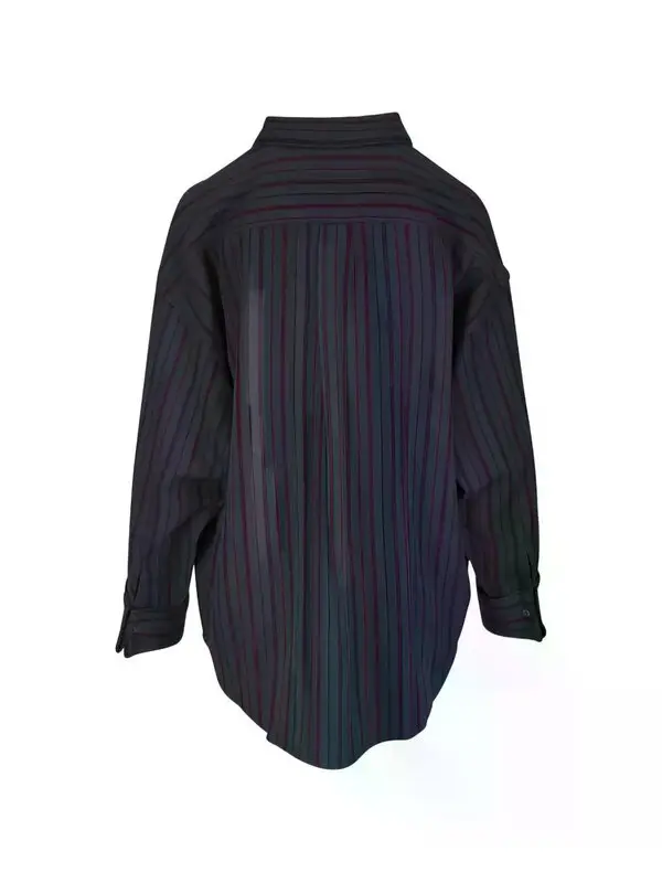 THE ELDER STATESMAN Striped Button-up Shirt