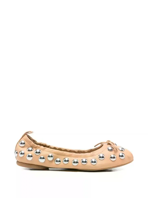 Hogan Studded Ballerina Flats