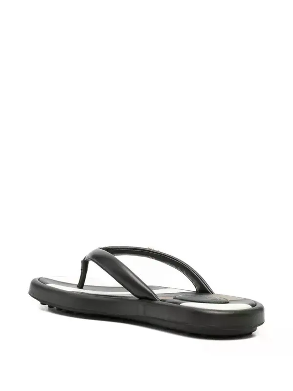 TOD'S Logo Thong Sandals