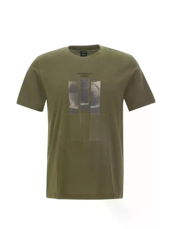 BOSS X Porsche Graphic Crew Neck T-shirt