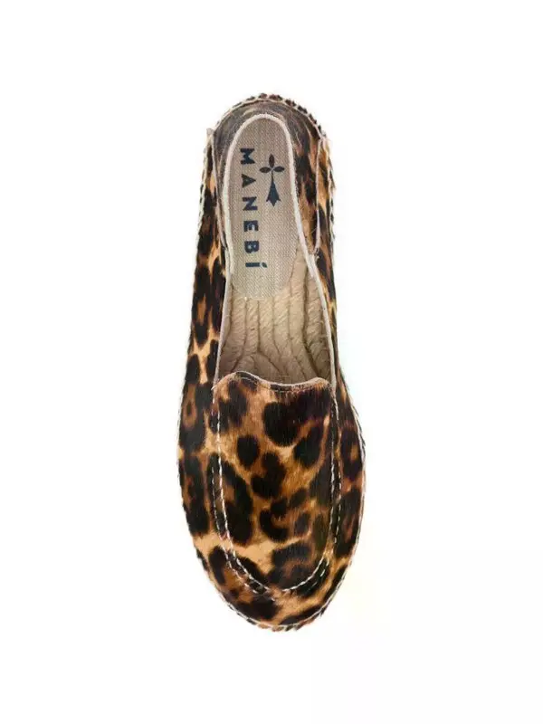 Manebí Leopard-print Espadrilles