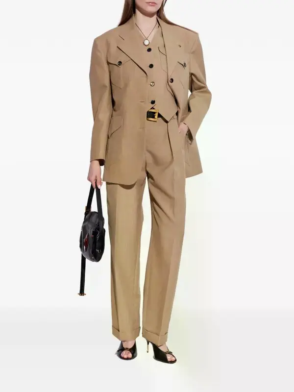 Versace Buttoned Pocket Jacket