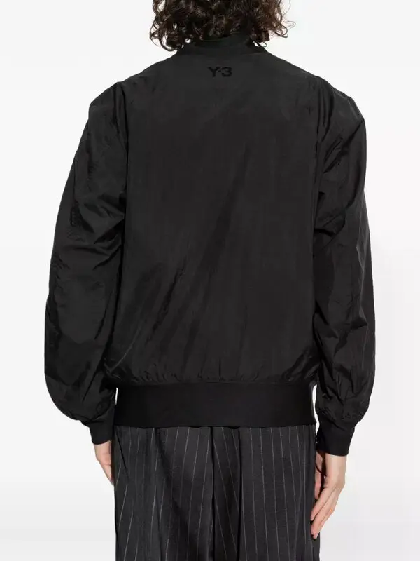 Y3 Collegiate Ribbed Bomber Jacket