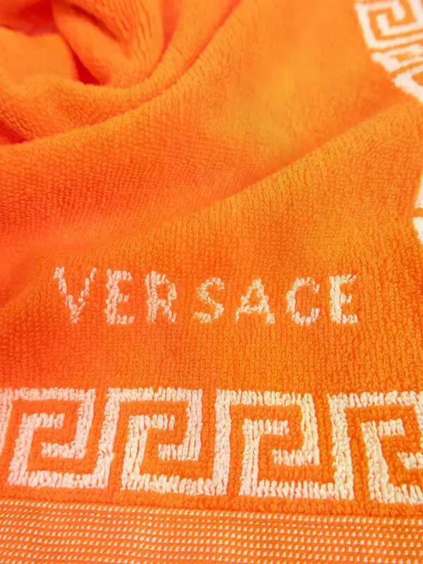 Versace Logo-detail Bath Towel