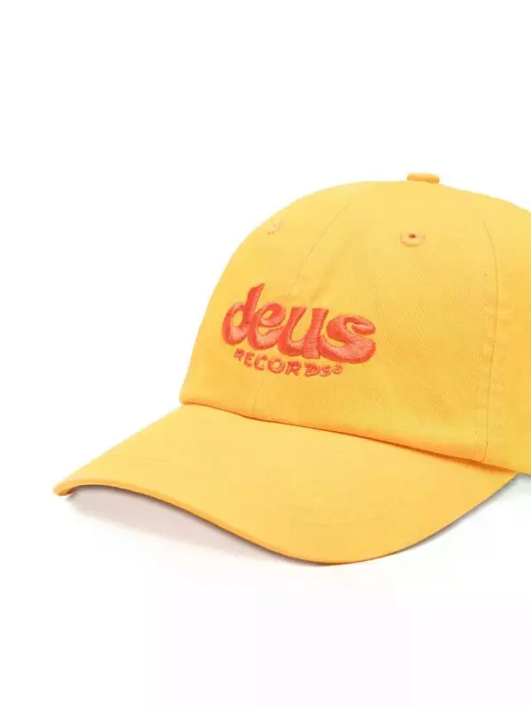 Deus Ex Machina Embroidered Cap - Yellow