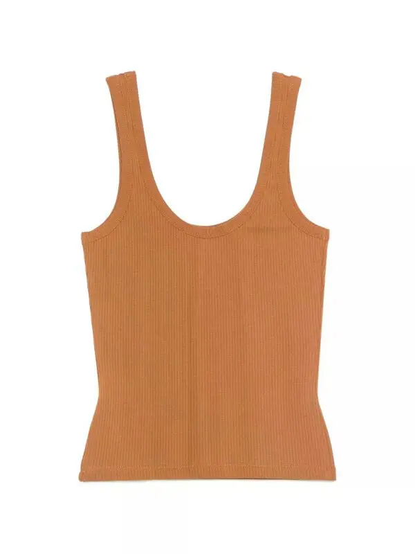 TELA Ribbed-knit Tank Top