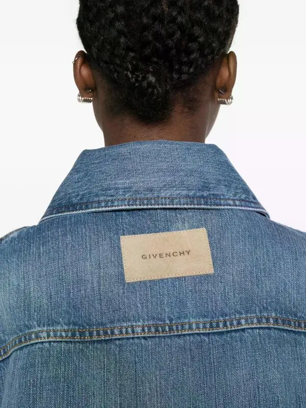 Givenchy Button Denim Jacket