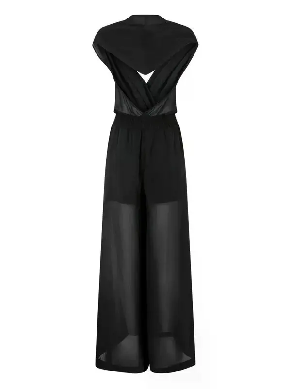 Pinko V-neck Flared Jumpsuit